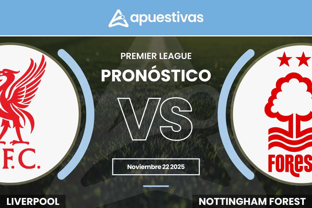 Pronósticos Liverpool vs Nottingham Forest: Cuotas